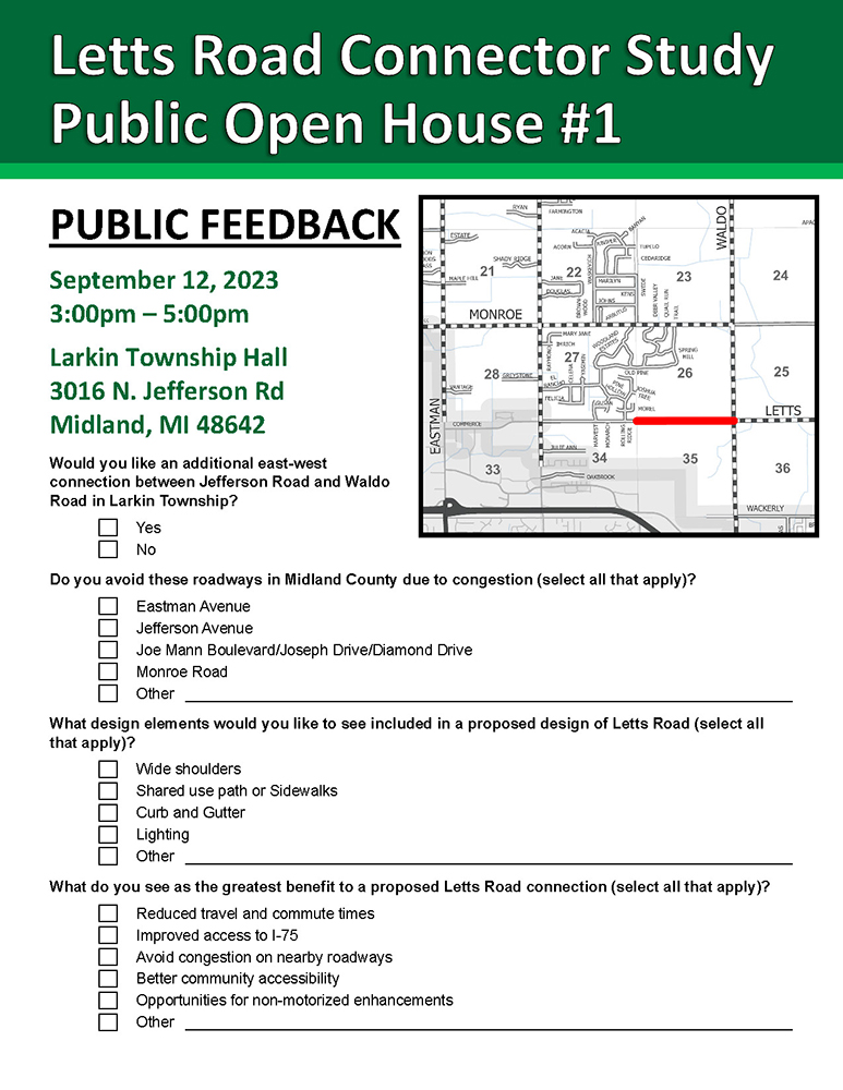 Letts Road Connector Study